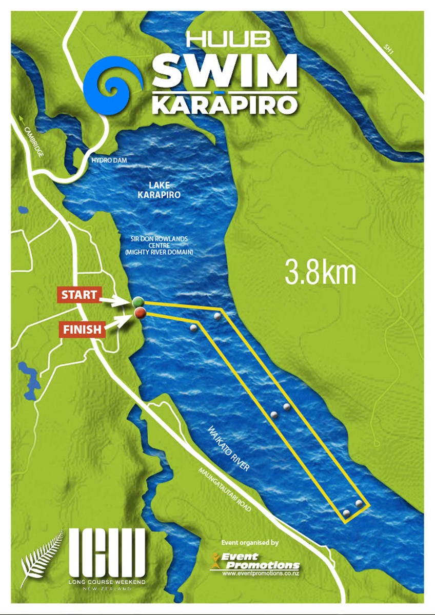 Long Course Weekend New Zealand Course Maps